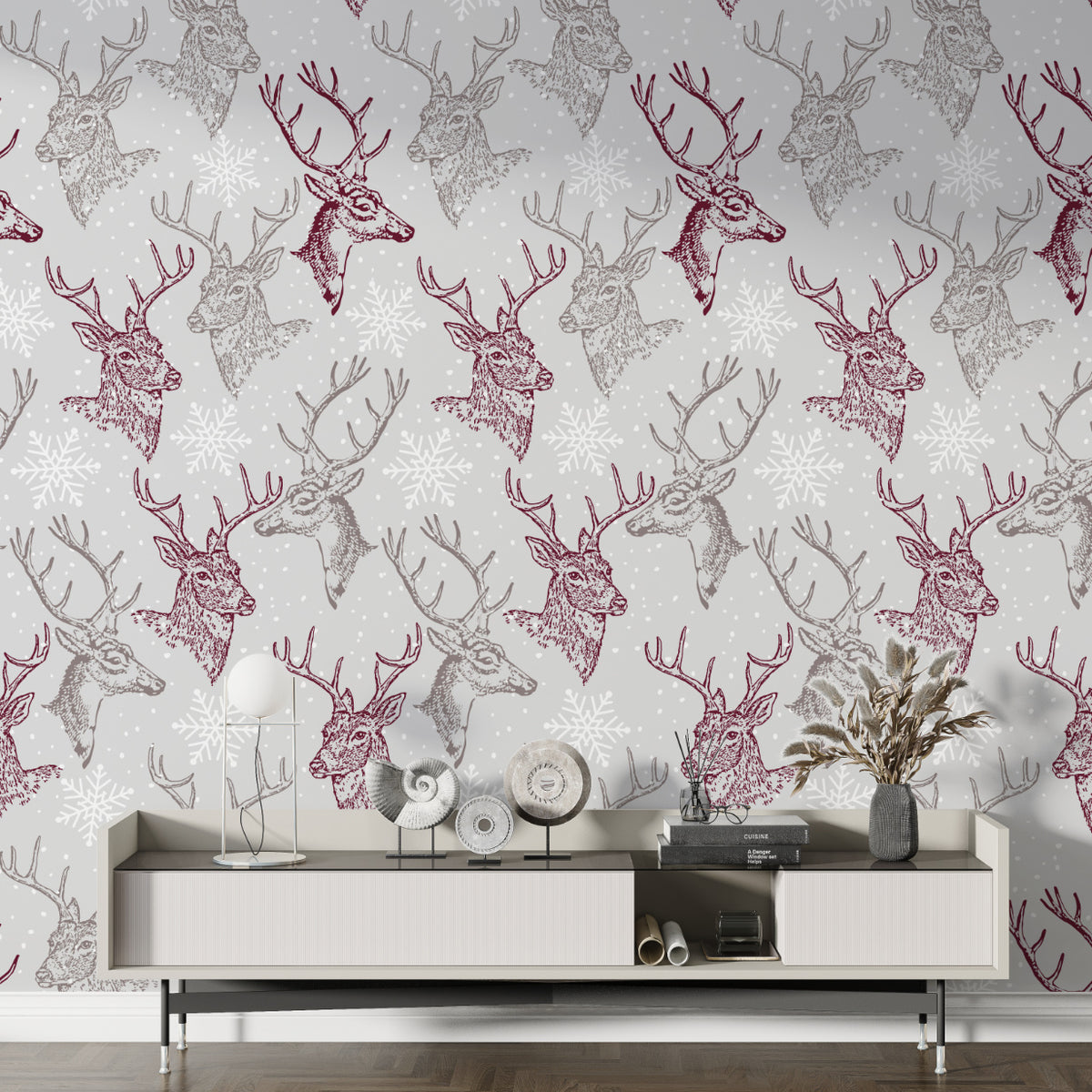 Deer Pattern Wallpaper – LetraWalls